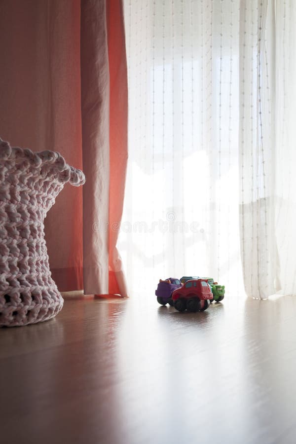 Red, Curtain, Interior Design, Room Stock Photo - Image of window ...