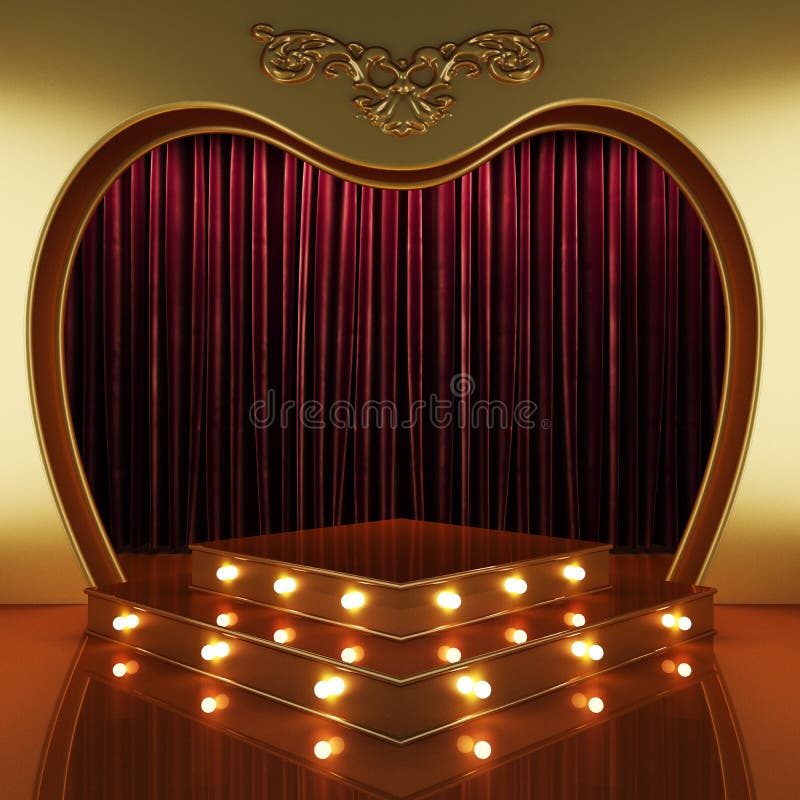 1,872 Red Curtain Background Black Stage Stock Photos - Free & Royalty ...