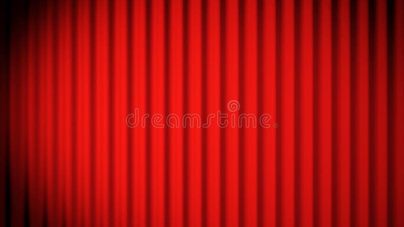 Red Curtains Animation with Lights Loop Stock Video - Video of drama ...