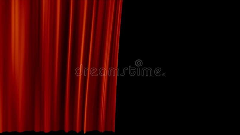 Red Curtains Opening and Closing Transition - Red Curtains Opening and ...