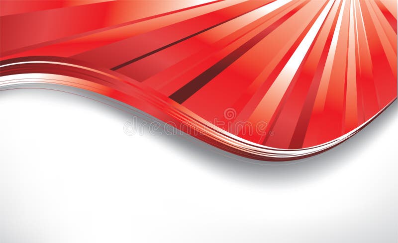Red curve stock vector. Illustration of fantasy, graphic - 10988327