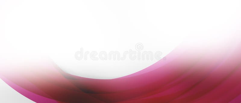 Red Curved Abstract Background Stock Illustration - Illustration of ...