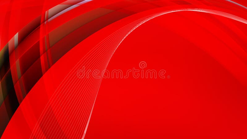 Red Curved Lines Background Illustration Stock Vector - Illustration of ...