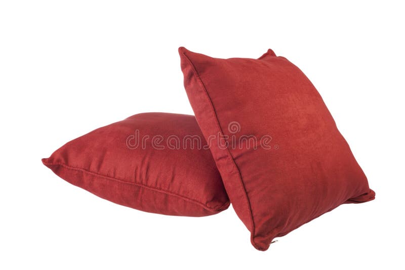 Red cushions stock photo. Image of decor, comfortable - 27573094