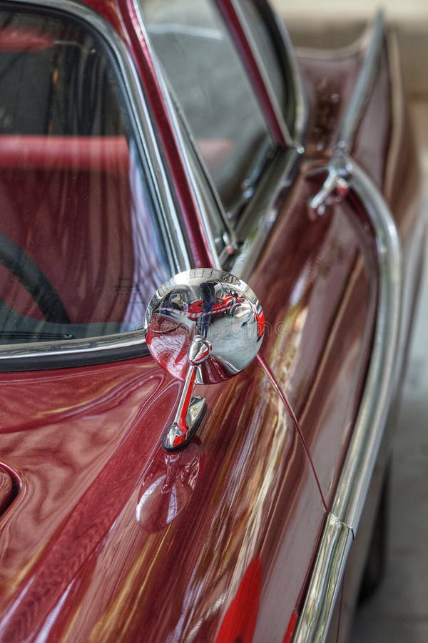 Red Customized Lotus Car at Drop Down in Bucharest Stock Image - Image ...