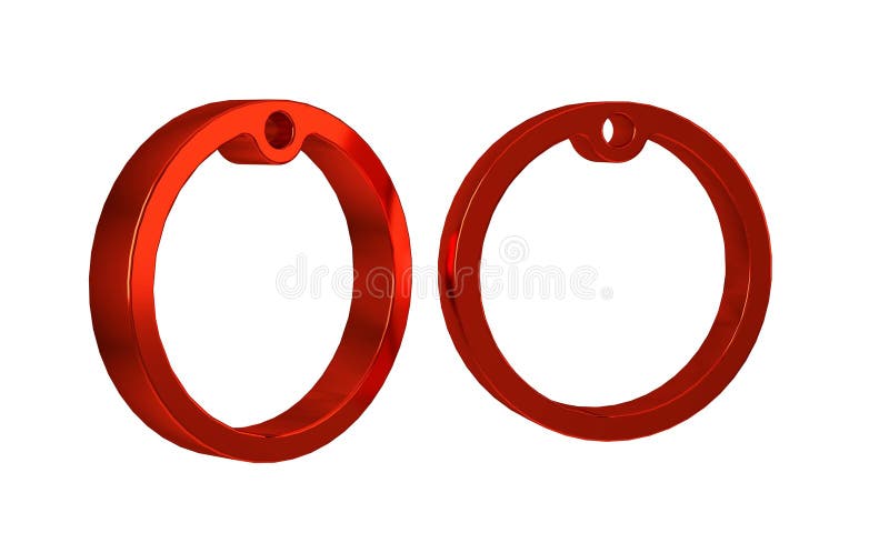 Red Cutting Board Icon Isolated on Transparent Background. Chopping ...