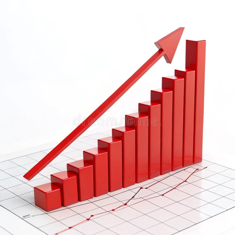 Red Bar Chart Graph Stock Illustrations – 13,312 Red Bar Chart Graph ...