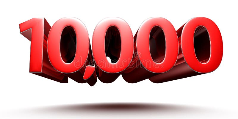 3D 10000. stock illustration. Illustration of impetus - 168024238