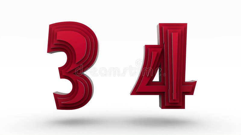 Number 34 Stock Illustrations – 752 Number 34 Stock Illustrations ...