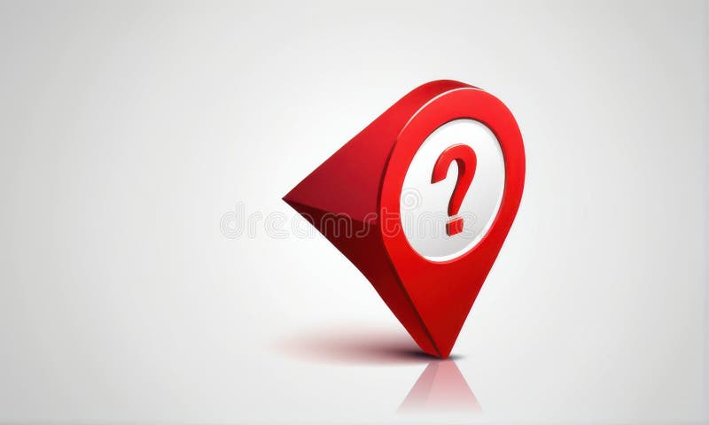 Question Mark Location Pin Stock Illustrations – 2,594 Question Mark ...