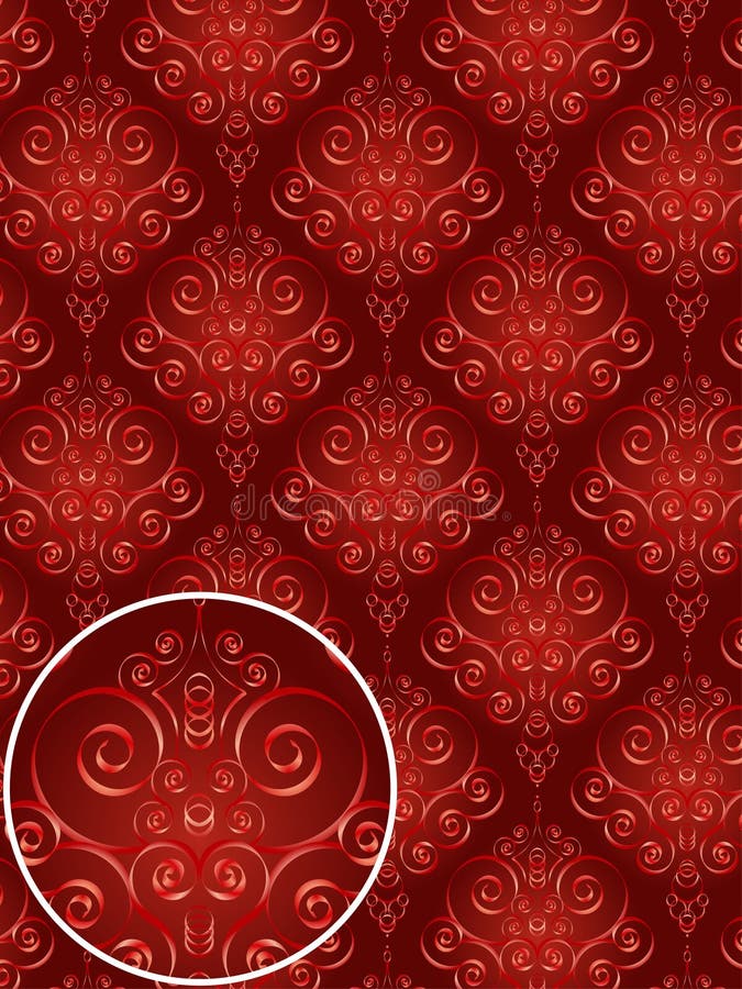 Pattern Damask Style Stock Illustrations – 156,943 Pattern Damask Style ...