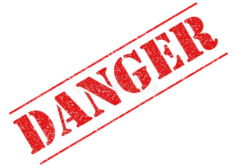 Red danger stencil stock photo. Illustration of product - 103746784