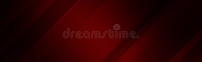 Red Dark Background with Dark Edges for Wide Banner Stock Illustration ...