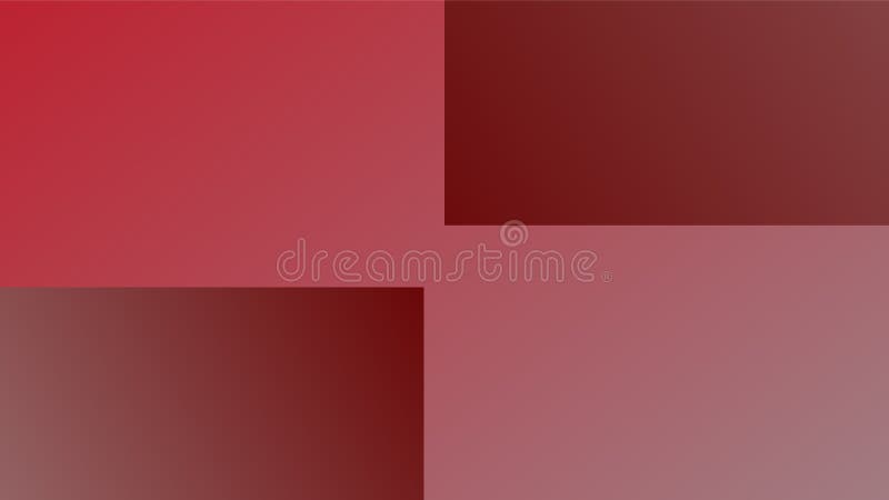 Red and Dark Red Color Square Shape Background. Stock Illustration ...