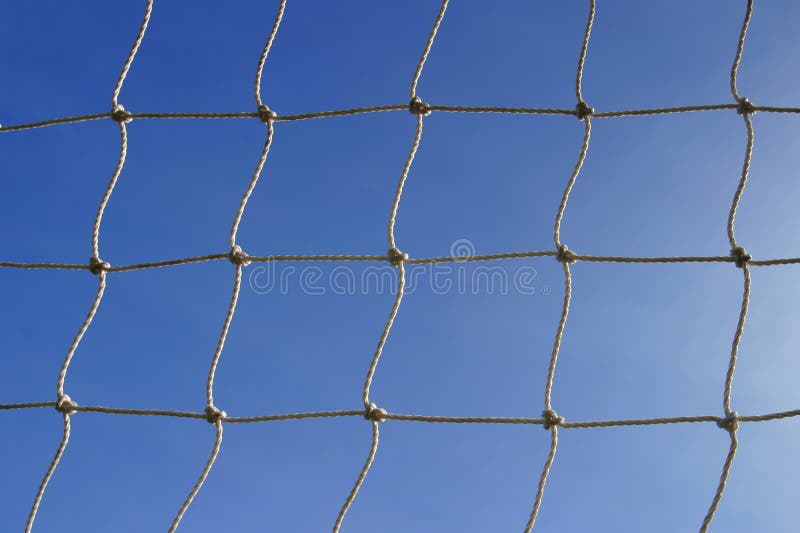 Red de la meta foto de archivo. Imagen de personas, balompié - 3411996