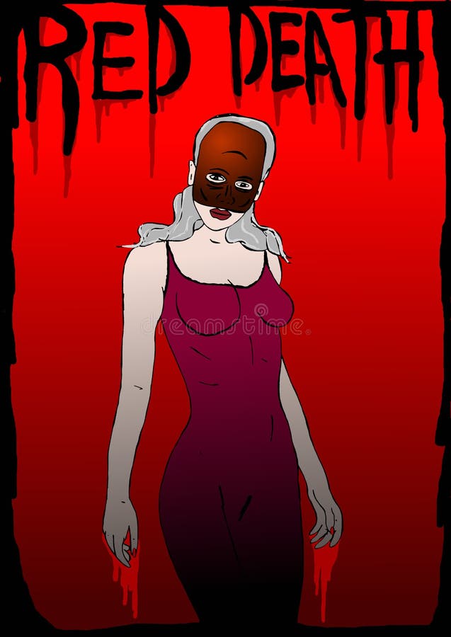 Red death stock illustration. Illustration of doctor - 50734809