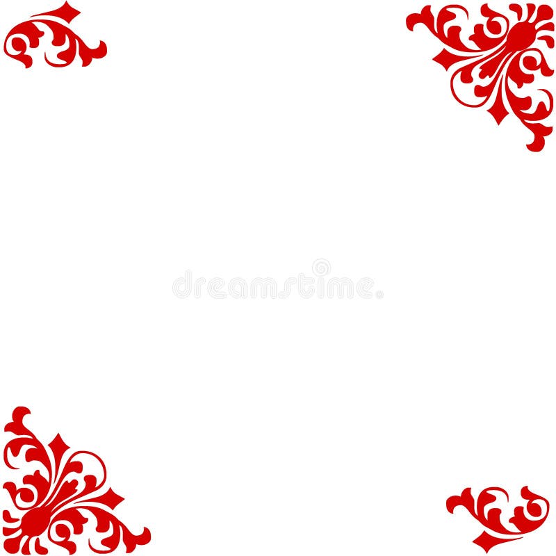 Decorative Corners And Frames - Vintage Style Stock Vector ...