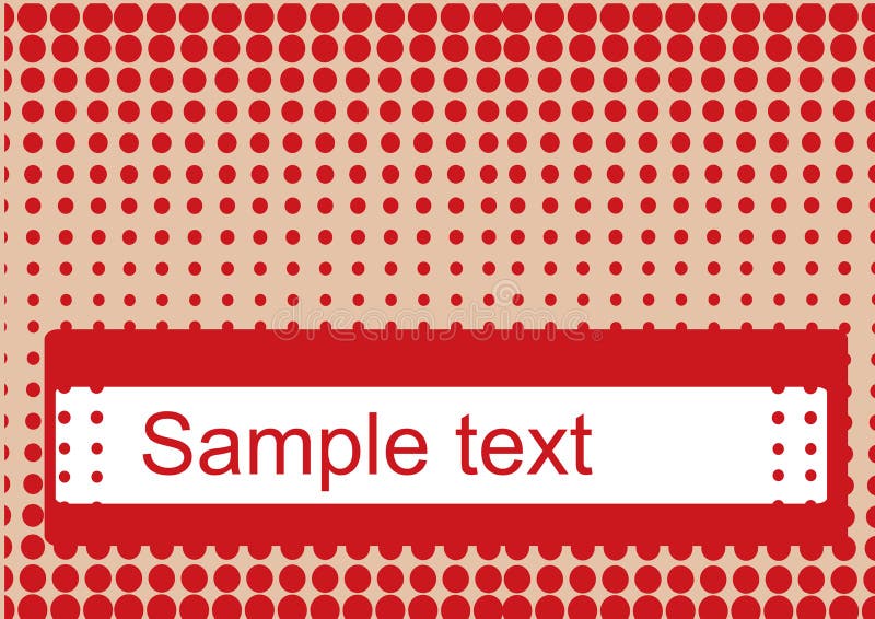 Red decorative design stock vector. Illustration of circulate - 7000193