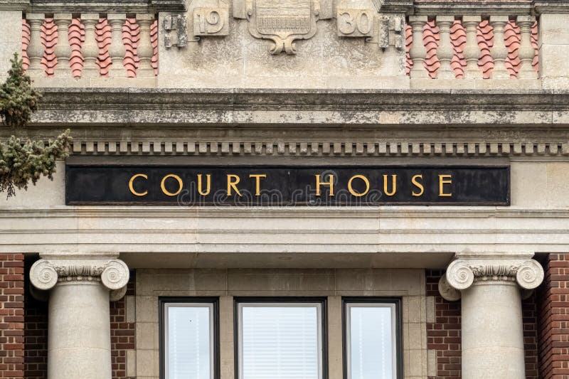 The Red Deer Historic Courthouse, Featuring Classical Architectural ...