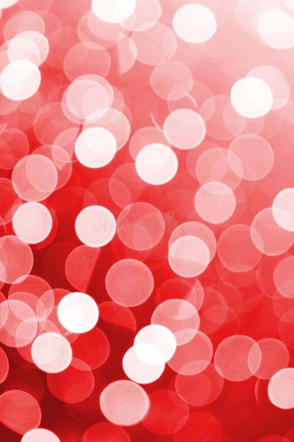 Sparkling Red Christmas Party Lights Background Stock Photo - Image of ...