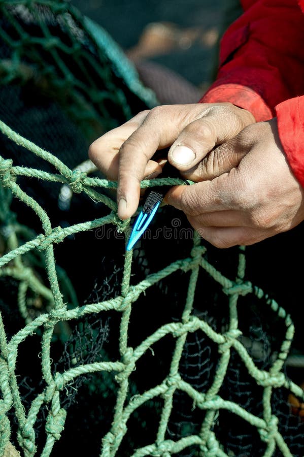 Red del pescador imagen de archivo. Imagen de pescados - 23111363
