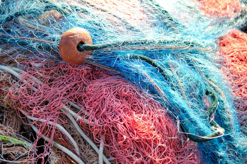 Red del pescador imagen de archivo. Imagen de cielo, industria - 68965297