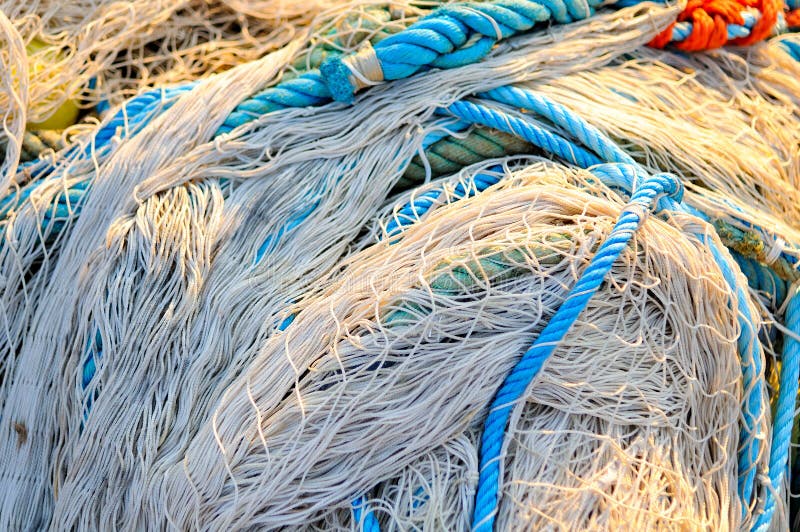 Red del pescador foto de archivo. Imagen de industrial - 68965334
