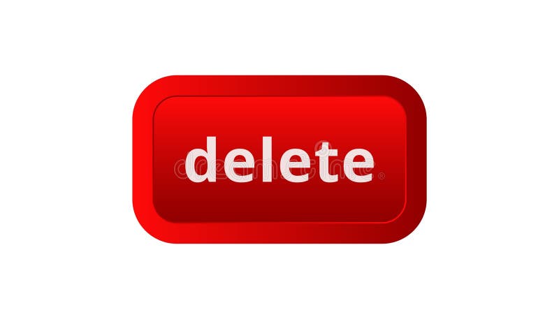 Delete Button with Pointer Clicking. Delete Web Buttons Set. User ... Delete Button with Pointer Clicking. Delete Web Buttons Set. User ...