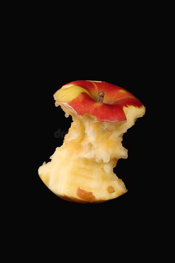 Apple Core. stock photo. Image of missing, fresh, apple - 1860270
