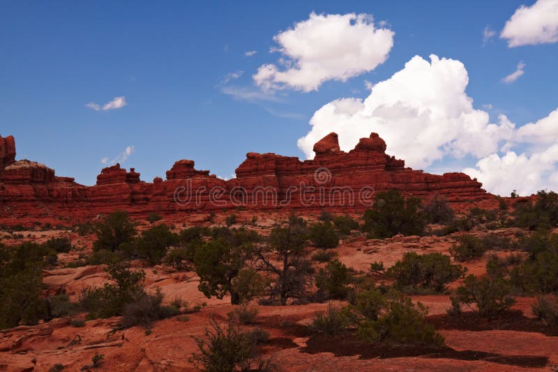 Red Desert stock photo. Image of canyon, desert, mountains - 11706256