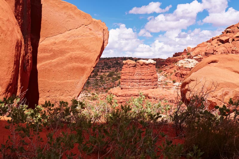 Red Desert stock photo. Image of sandstone, arid, landscape - 11735808