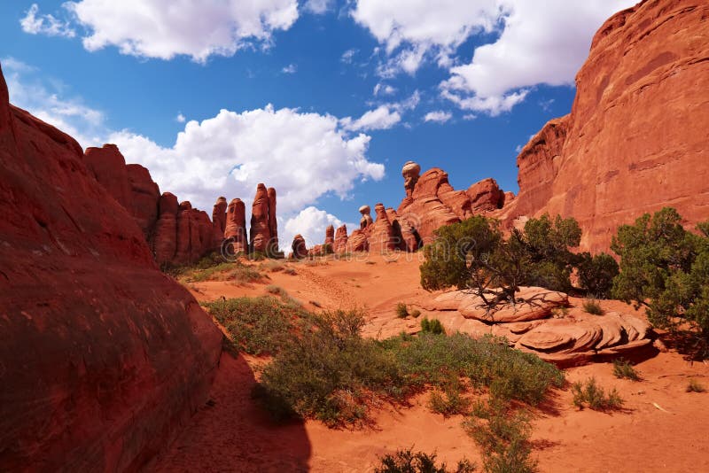 Red Desert stock image. Image of park, mountain, national - 11818635