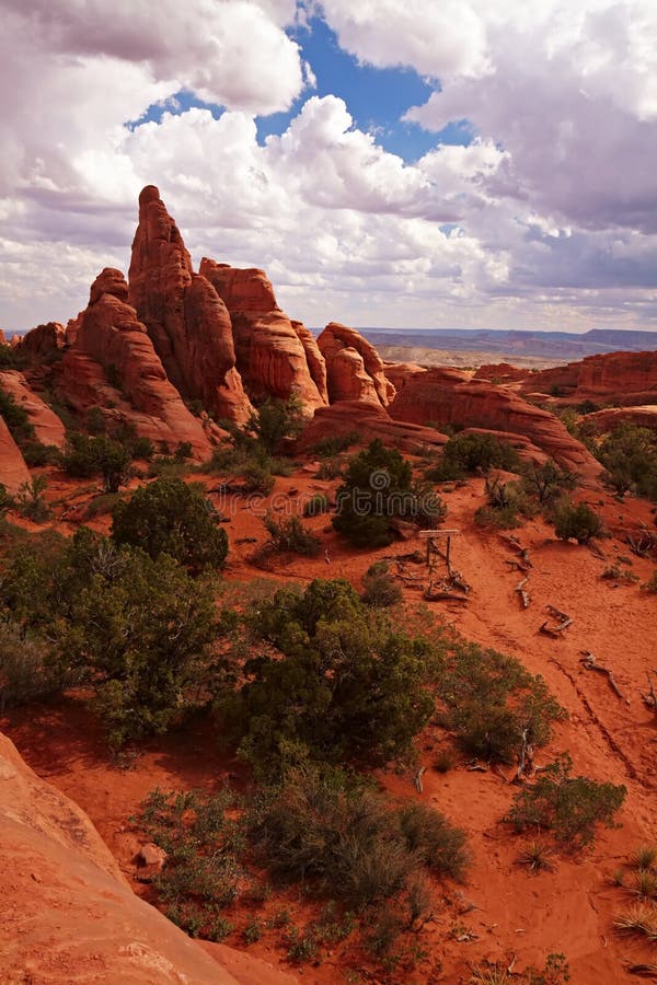 Red Desert stock image. Image of slick, rock, landscape - 34384221