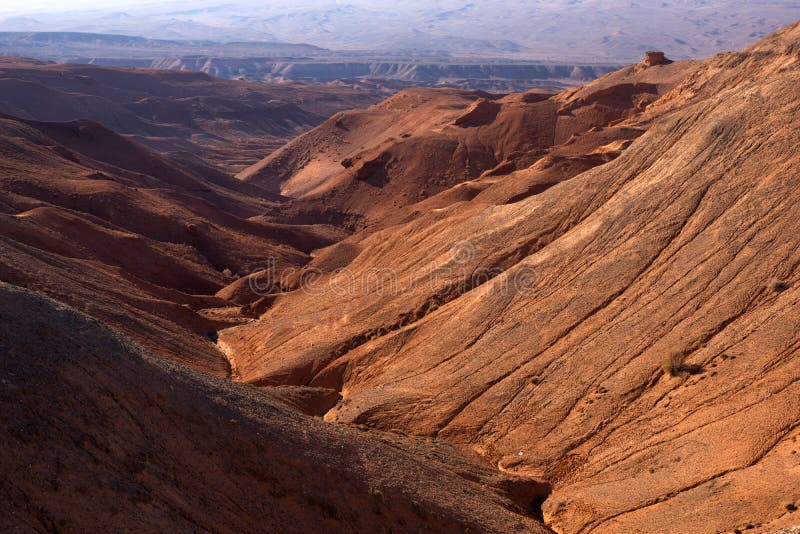Red desert mountains stock image. Image of reserve, scenics - 30721139