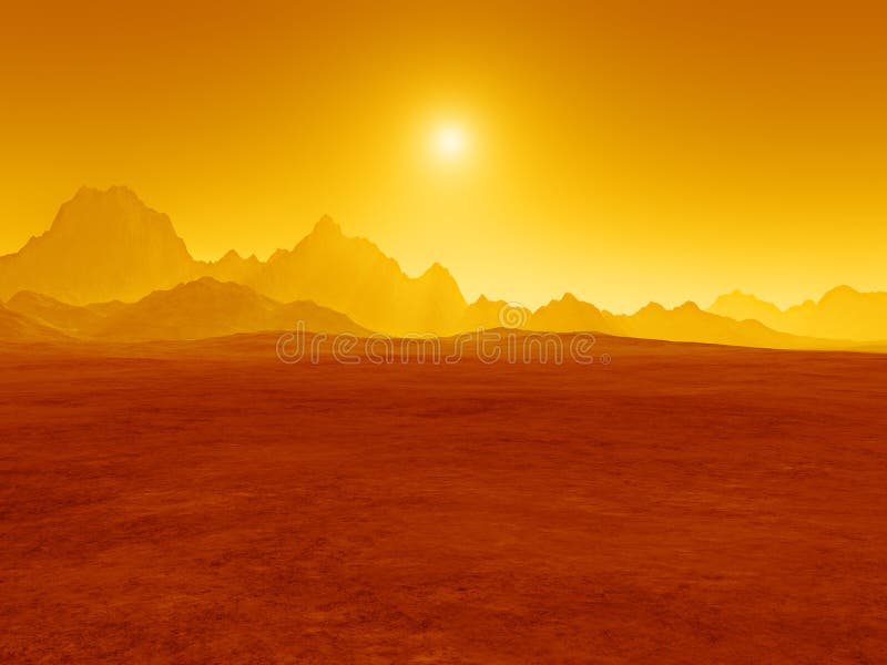 Red desert sunset stock photo. Image of dramatical, orange - 8627030