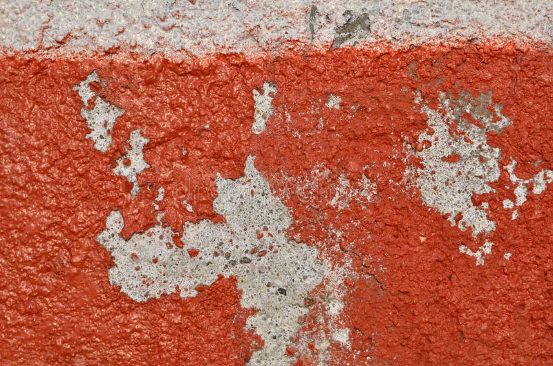 Deteriorated Modern House Facade Paint Needs Repairing for Cosmetic ...