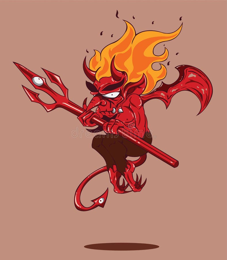 Little Red Devil Stock Illustrations – 1,065 Little Red Devil Stock ...