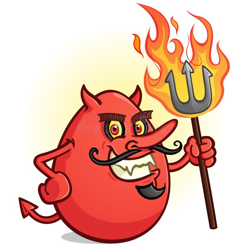 Devil Fork Cartoon Character Stock Illustrations – 671 Devil Fork ...