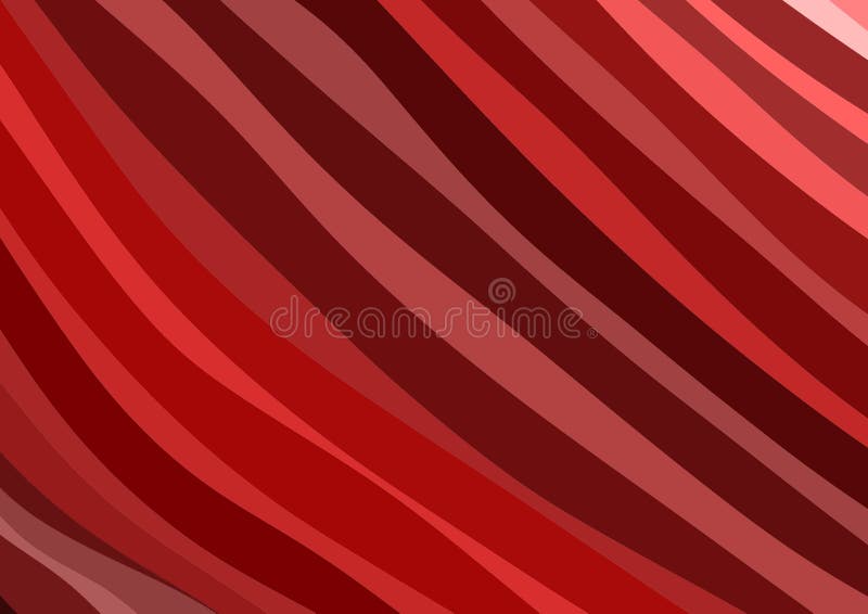 Red Diagonal Crooked Thick Stripes Background Pattern Design Stock ...