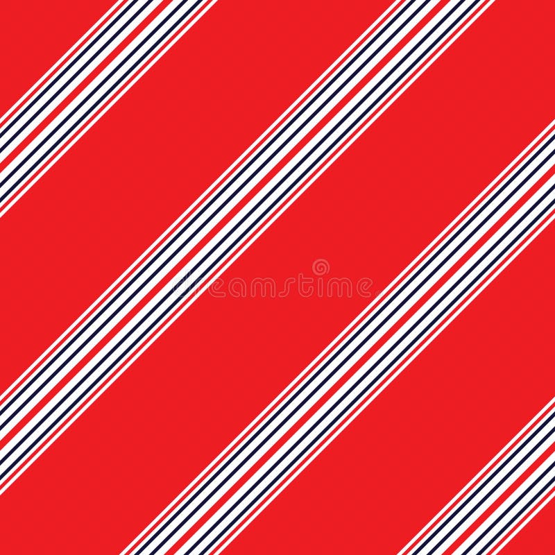 Red Diagonal Striped Seamless Pattern Background Stock Vector ...