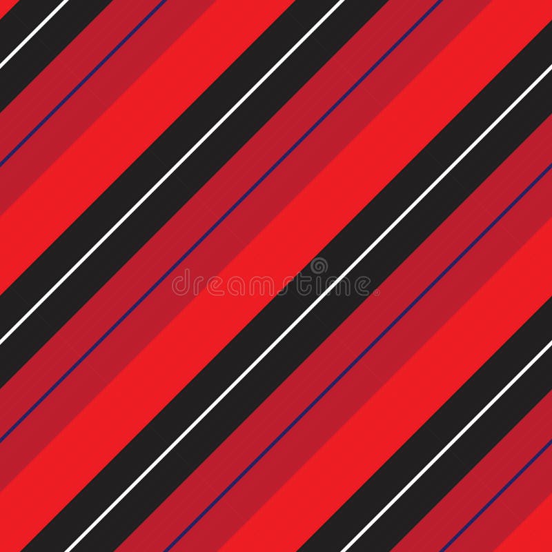 Red Diagonal Striped Seamless Pattern Background Stock Vector ...