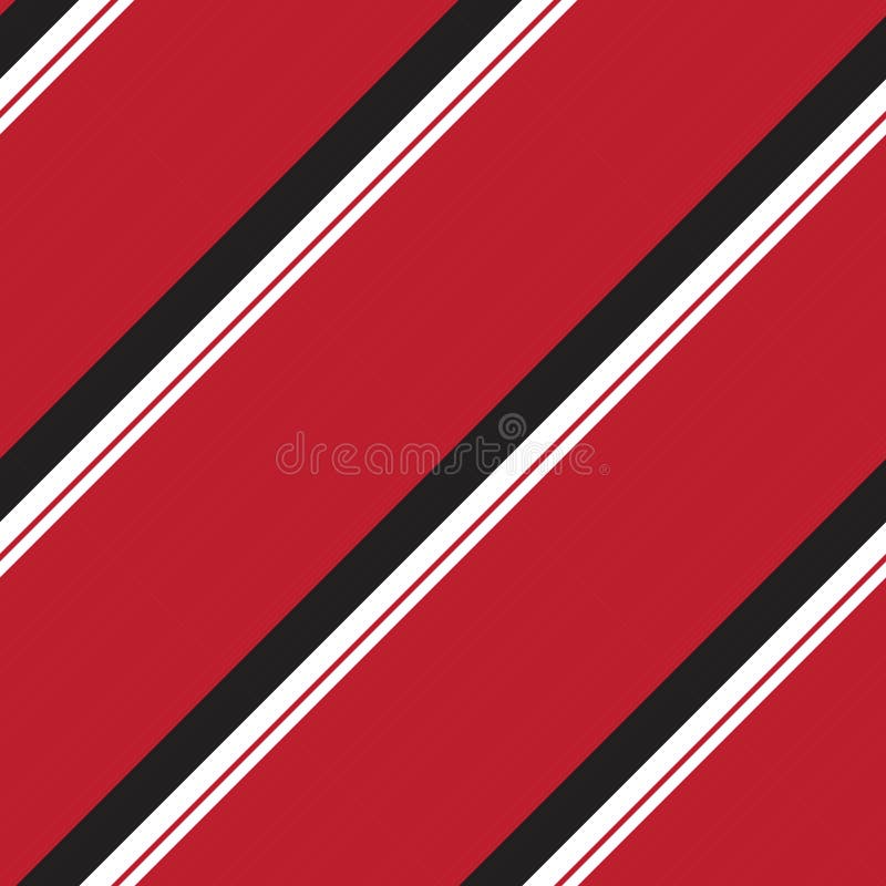 Red Diagonal Striped Seamless Pattern Background Stock Vector ...