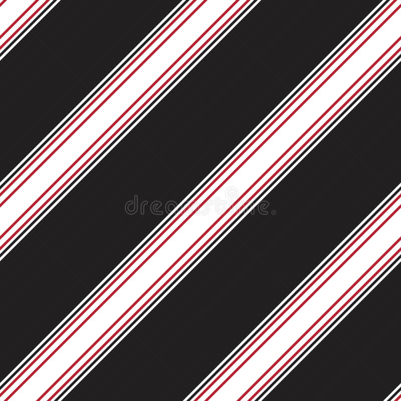 Red Diagonal Striped Seamless Pattern Background Stock Vector ...