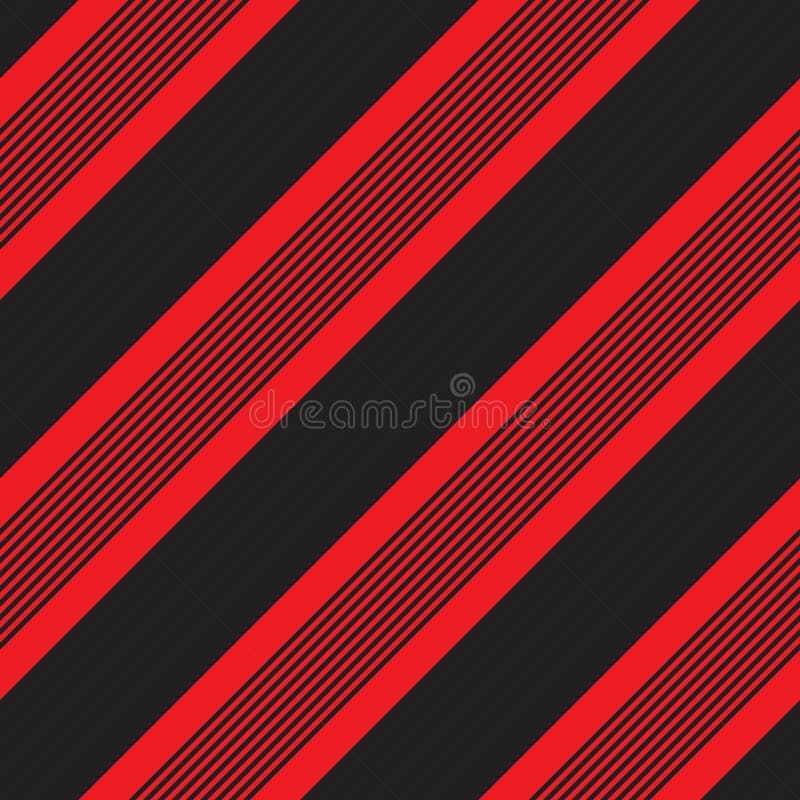 Red Diagonal Striped Seamless Pattern Background Stock Vector ...