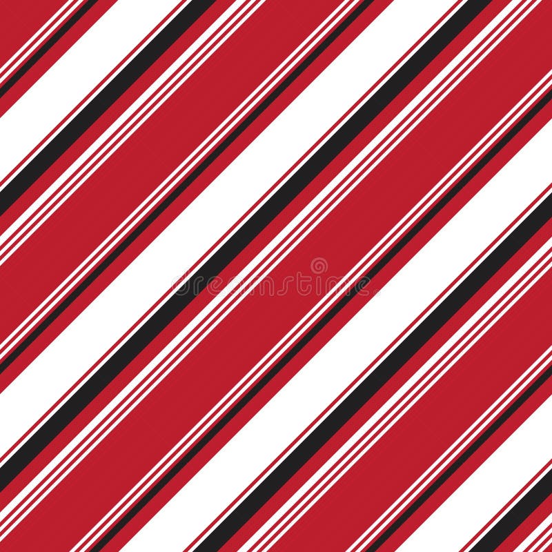 Red Diagonal Striped Seamless Pattern Background Stock Vector ...