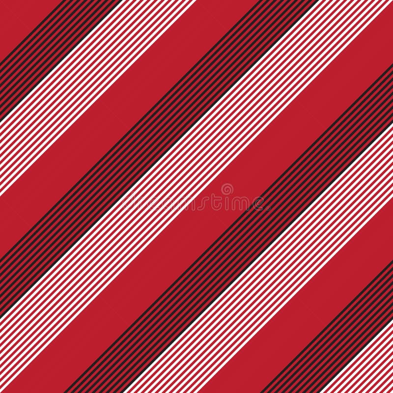 Red Diagonal Striped Seamless Pattern Background Stock Vector ...