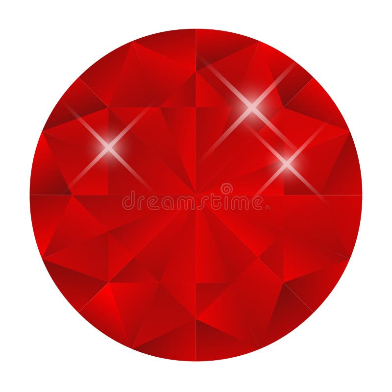 Red diamond stock vector. Illustration of fashion, black - 26006086