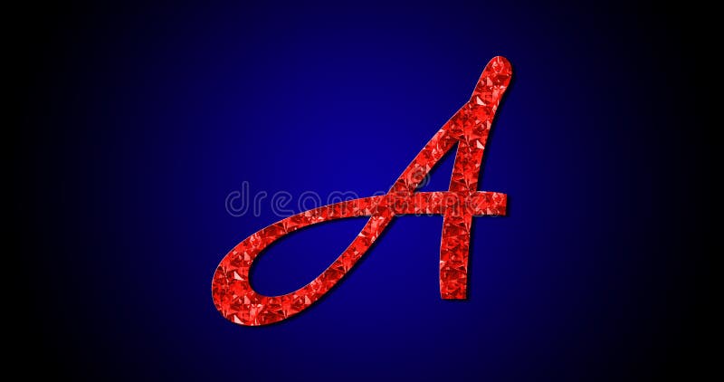 Red diamond texture a font stock illustration. Illustration of text ...