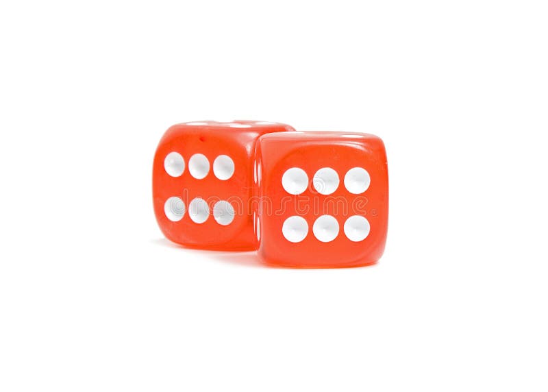 Red dice stock image. Image of jackpot, casino, cube - 12180057