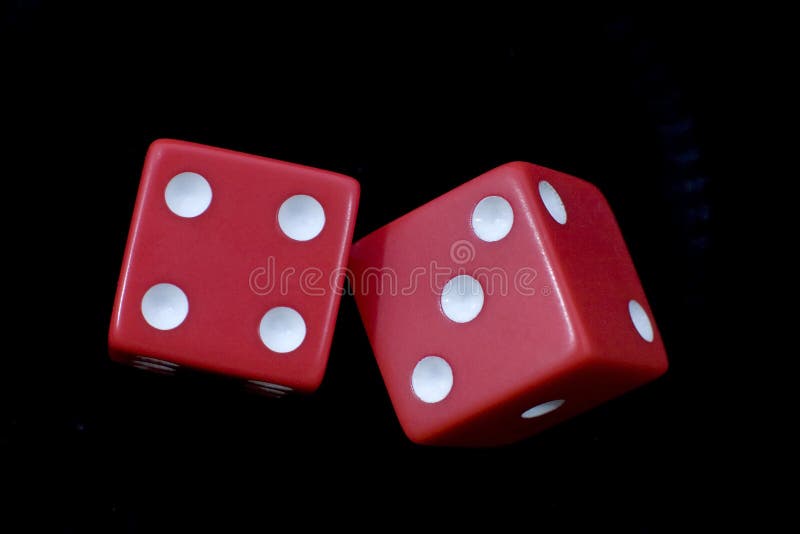 Red Dice stock photo. Image of machine, detail, casino - 2529698